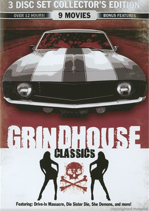 Grindhouse Classics: 3 Disc Set Collector's Edition (DVD 1958) | DVD Empire