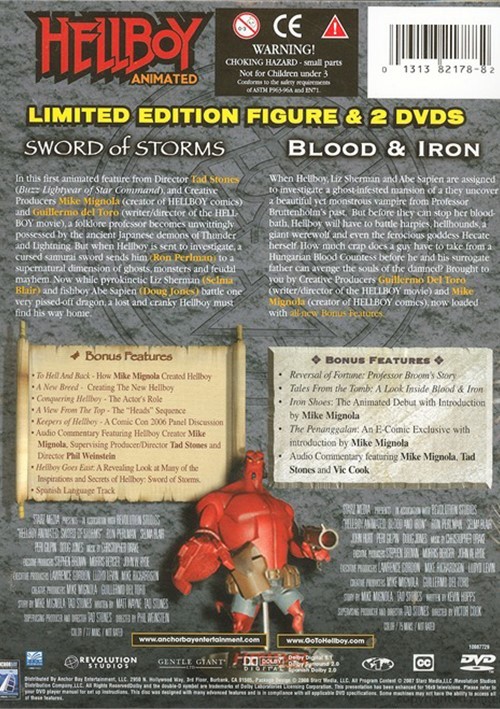Hellboy Animated Limited Edition 2 Pack (DVD 2008) | DVD Empire
