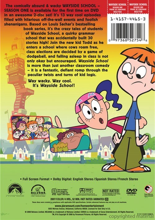 Wayside School: Season One (DVD 2005) | DVD Empire