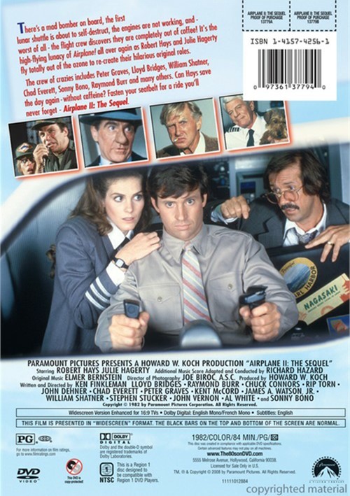 Airplane II: The Sequel (I Love The 80's) (DVD 1982) | DVD Empire