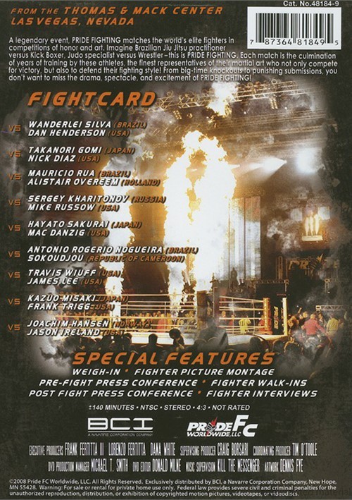 Pride FC 33: The Second Coming (DVD 2007) | DVD Empire
