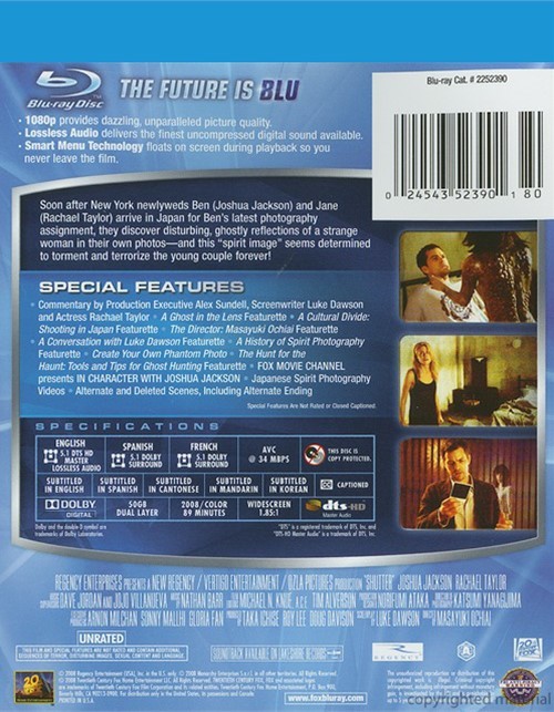 Shutter: Unrated (Blu-ray 2008) | DVD Empire