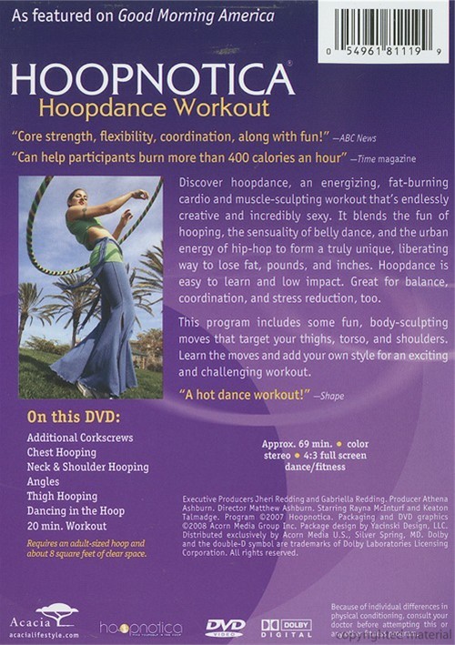 Hoopnotica: Hoopdance Workout - Beginner Level 2 (DVD) | DVD Empire