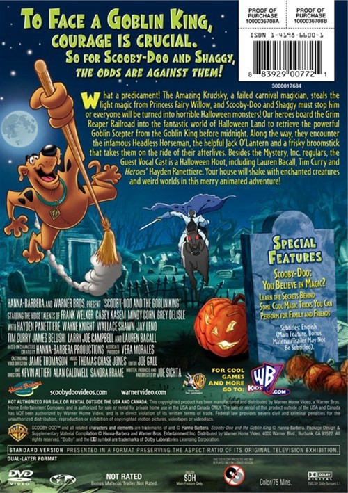 Scooby-Doo!: And The Goblin King (DVD 2008) | DVD Empire