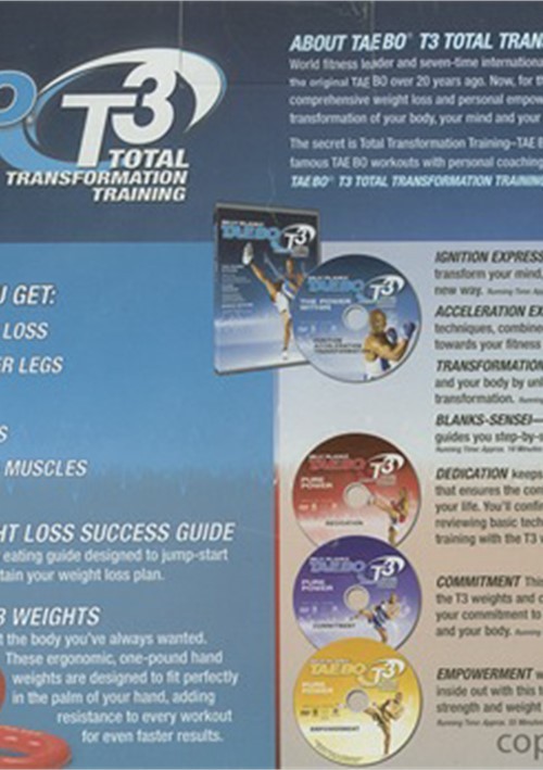 Tae Bo: Total Transformation Training (DVD) | DVD Empire