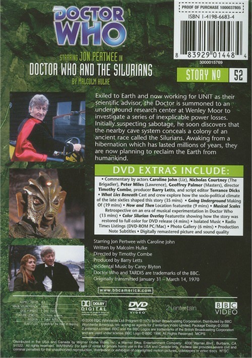 Doctor Who And The Silurians (DVD 1970) | DVD Empire