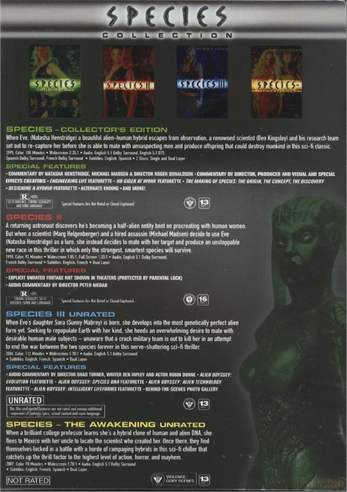 Species Collection (DVD 2008) | DVD Empire