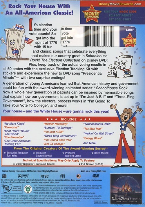 School House Rock: Election Collection (DVD 1980) | DVD Empire