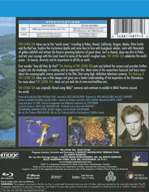 IMAX: The Living Sea (Blu-ray 1995) | DVD Empire IMAX: The Living Sea (Blu-ray 1995) | DVD Empire
