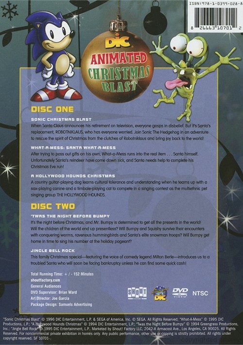 DIC Animated Christmas Blast (DVD) | DVD Empire