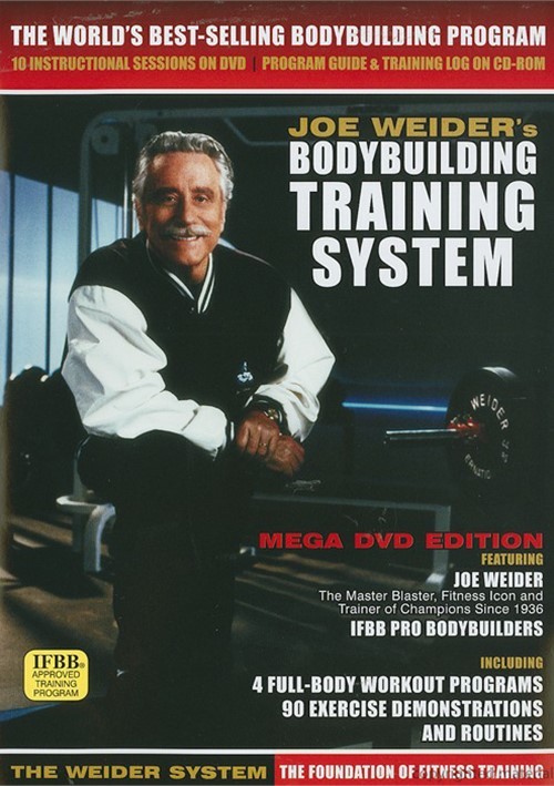 Joe Weider's Bodybuilding Training System: 4 Disc Set (DVD) | DVD Empire