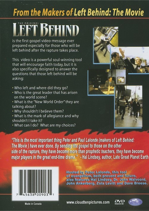 Original Left Behind, The (DVD 1994) | DVD Empire