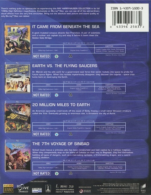 Ray Harryhausen Collection (Blu-ray ) | DVD Empire