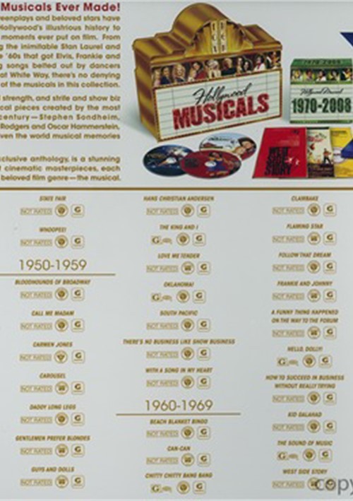 Hollywood Musicals Collection (DVD) | DVD Empire Hollywood Musicals Collection (DVD) | DVD Empire