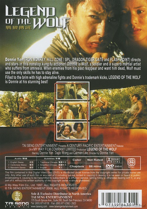 Legend Of The Wolf (DVD 1997) | DVD Empire