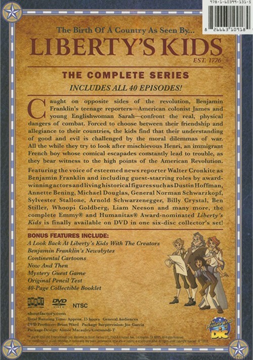 Liberty's Kids: The Complete Series (DVD 2002) | DVD Empire