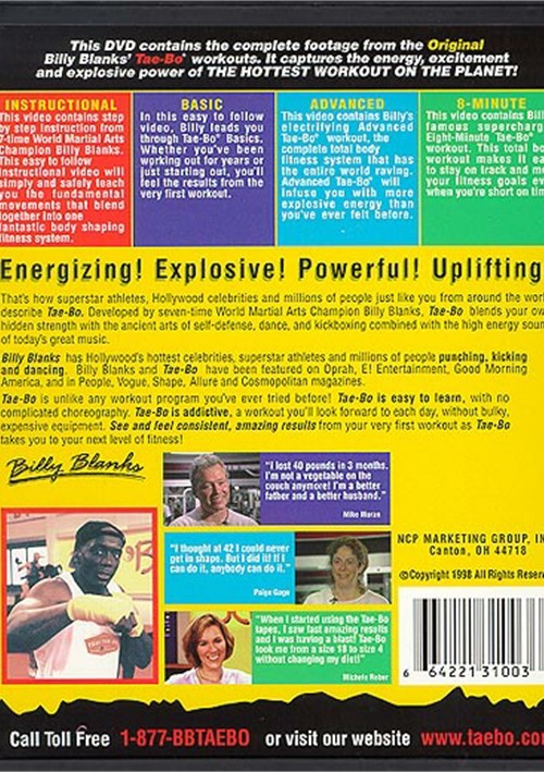 Tae Bo: Workout (DVD 1998) | DVD Empire