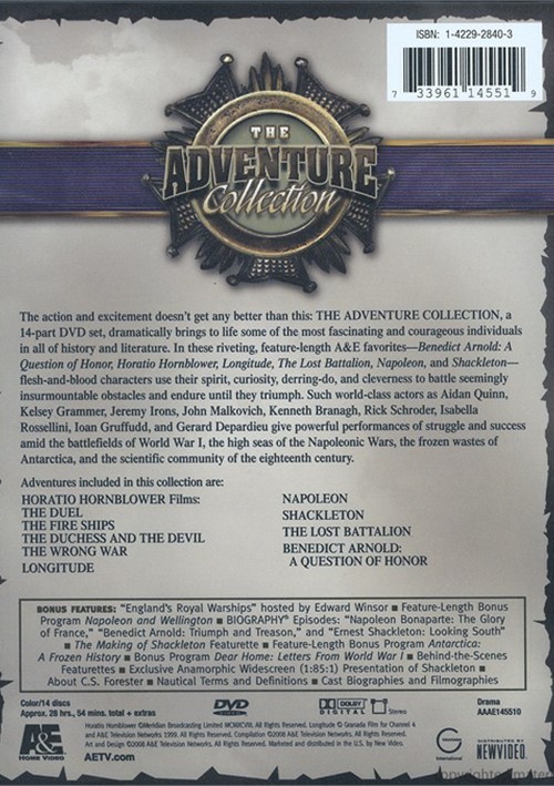 Adventure Collection, The (DVD) | DVD Empire