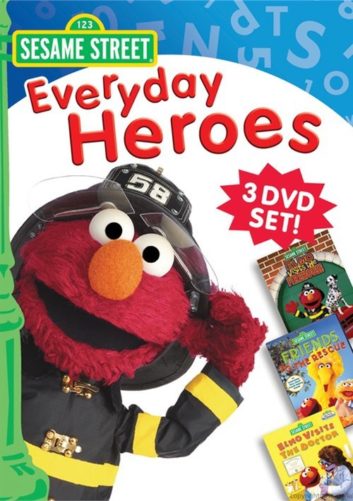 Sesame Street: Everyday Heroes 3 Pack (DVD) | DVD Empire