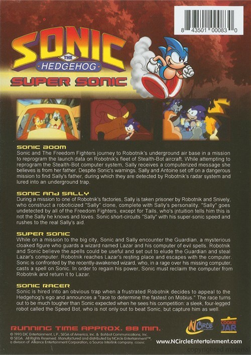 Sonic The Hedgehog: Super Sonic (DVD) | DVD Empire
