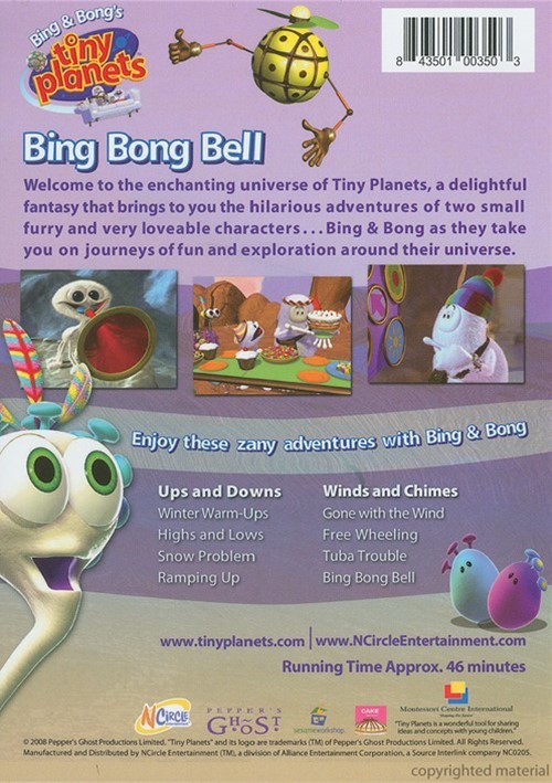 Tiny Planets: Bing Bong Bell (DVD) | DVD Empire