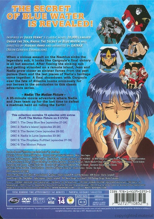 Nadia: Secret of Blue Water - Collection 2 (DVD) | DVD Empire