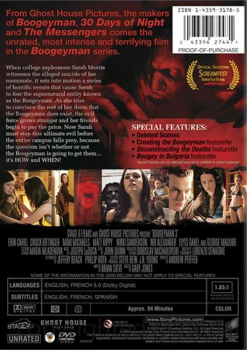 Boogeyman 3 (DVD 2008) | DVD Empire
