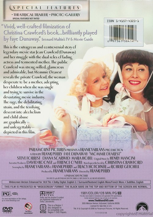 Mommie Dearest (I Love The 80's Edition) (DVD 1981) | DVD Empire