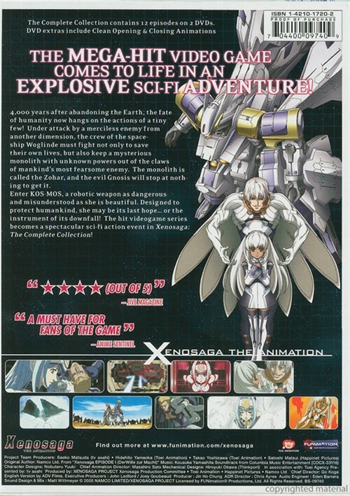 Xenosaga The Animation The Complete Collection Dvd Dvd Empire