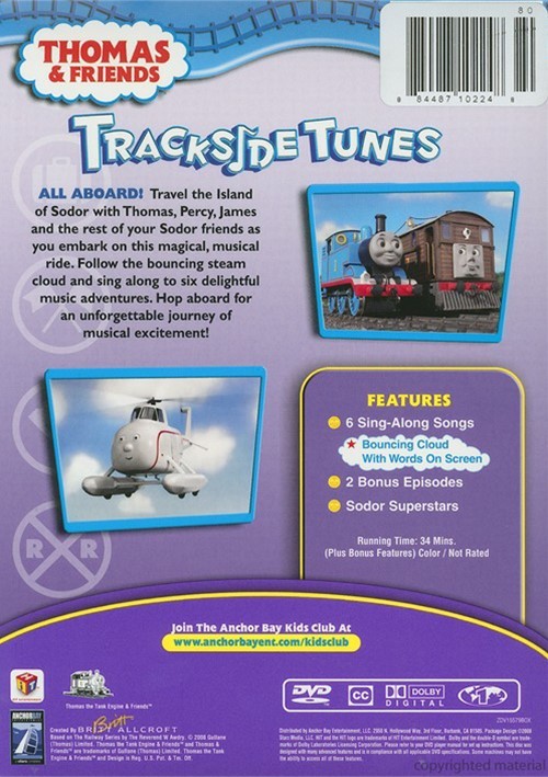 Thomas & Friends: Trackside Tunes (With Toy Train) (DVD 2008) | DVD Empire