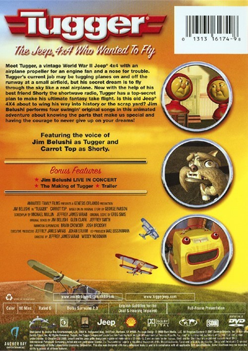 Tugger: The Jeep 4x4 Who Wanted To Fly (DVD 2008) | DVD Empire