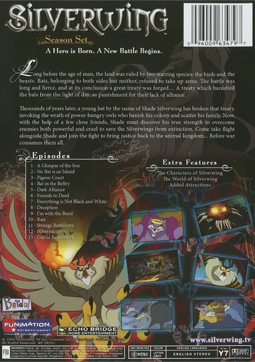Silverwing (DVD 2003) | DVD Empire