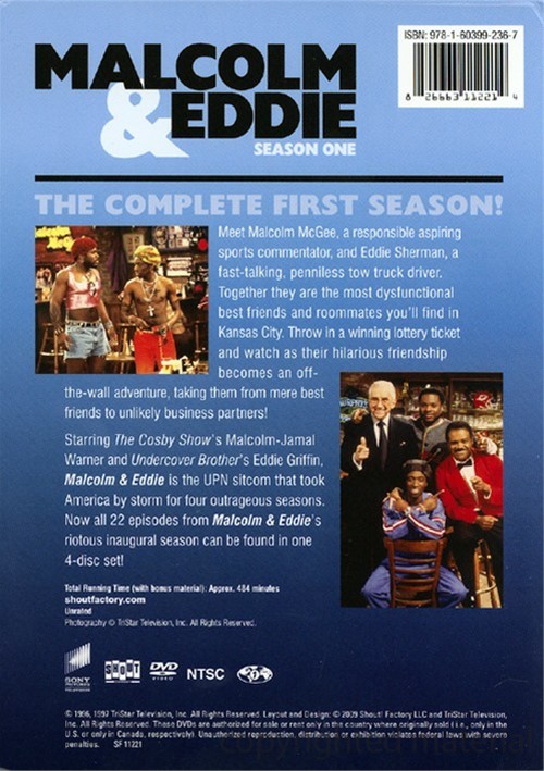 Malcolm & Eddie: Season One (DVD 1996) | DVD Empire