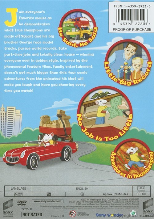 Stuart Little: The Animated Series - Going For The Gold (DVD) | DVD Empire