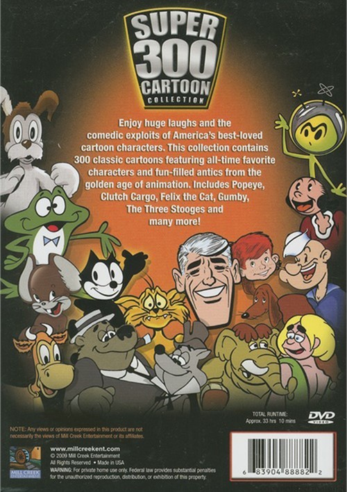 Super 300 Cartoon Collection (DVD) | DVD Empire