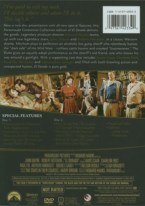El Dorado: Centennial Collection (DVD 1966) | DVD Empire