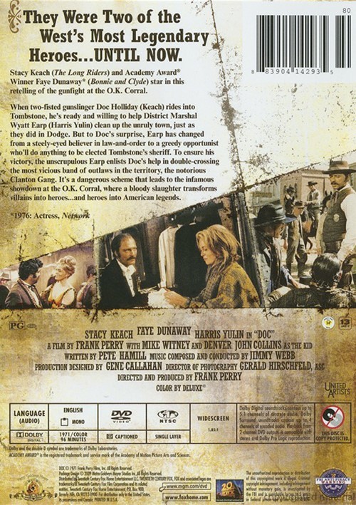 Doc (DVD 1971) | DVD Empire