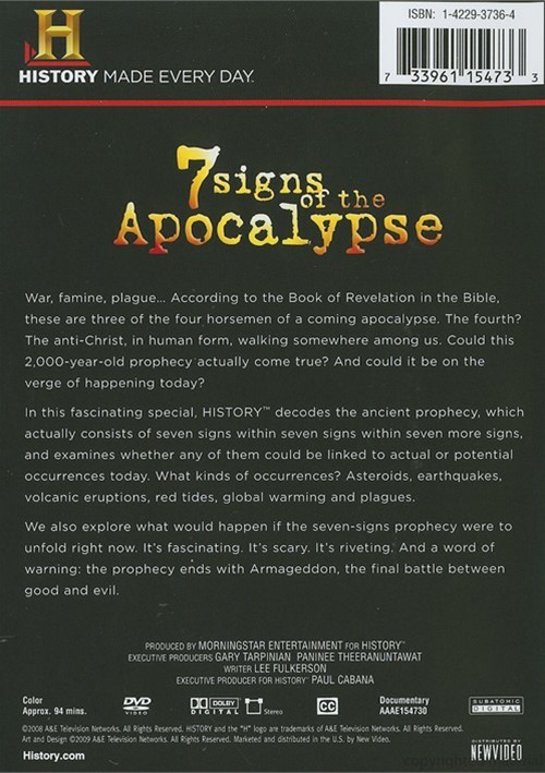 7 Signs Of The Apocalypse (DVD) | DVD Empire