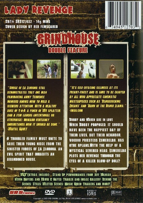 Lady Revenge: Curse Of La Llorona / Blown (Grindhouse Double Feature ...