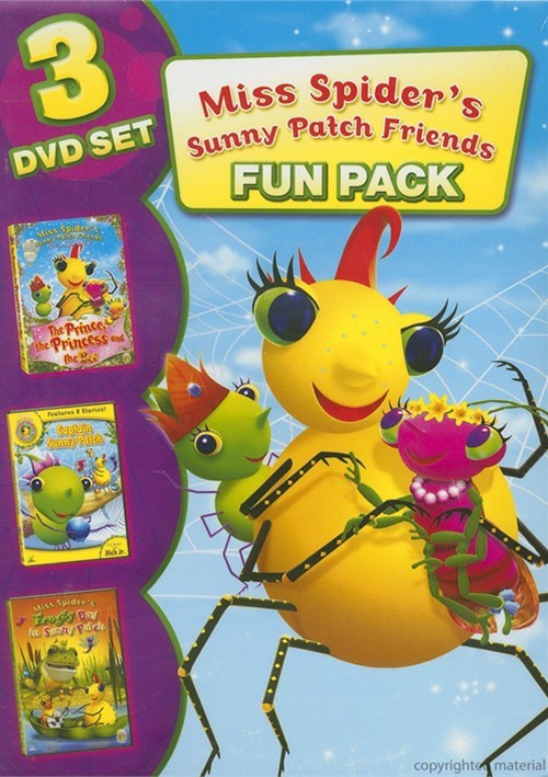 Miss Spider's Sunny Patch Friends Fun Pack (DVD 2005) | DVD Empire