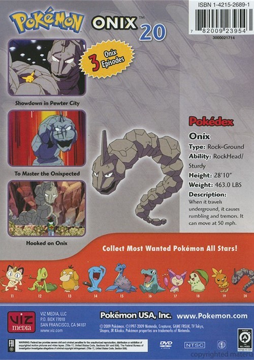 Pokemon All-Stars: Volume 20 (DVD) | DVD Empire