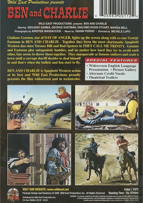 Ben And Charlie (DVD 1972) | DVD Empire