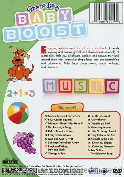 Baby Boost: Sing-A Long (DVD 2009) | DVD Empire