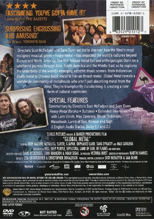 Global Metal: Special Edition (DVD 2008) | DVD Empire