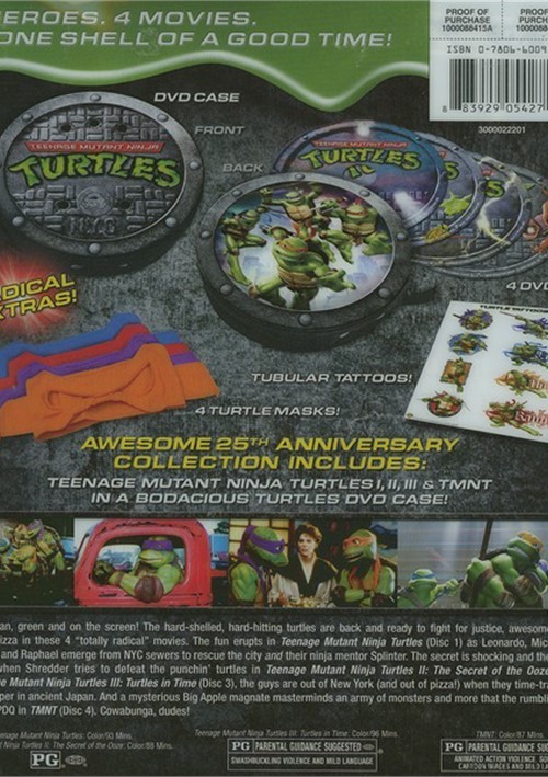 Teenage Mutant Ninja Turtles Film Collection (DVD 1990) | DVD Empire