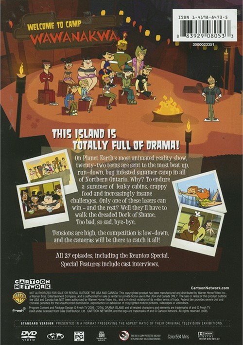 Total Drama Island: The Complete Season (DVD 2007) | DVD Empire