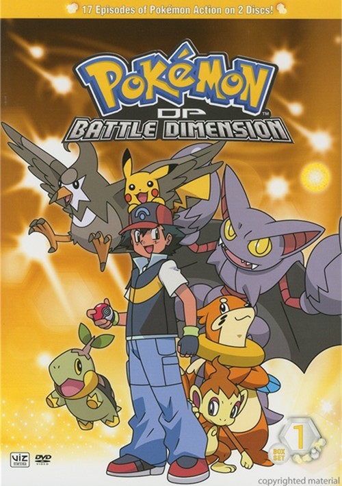 Pokemon: Diamond And Pearl Battle Dimension - Box 1 (DVD) | DVD Empire