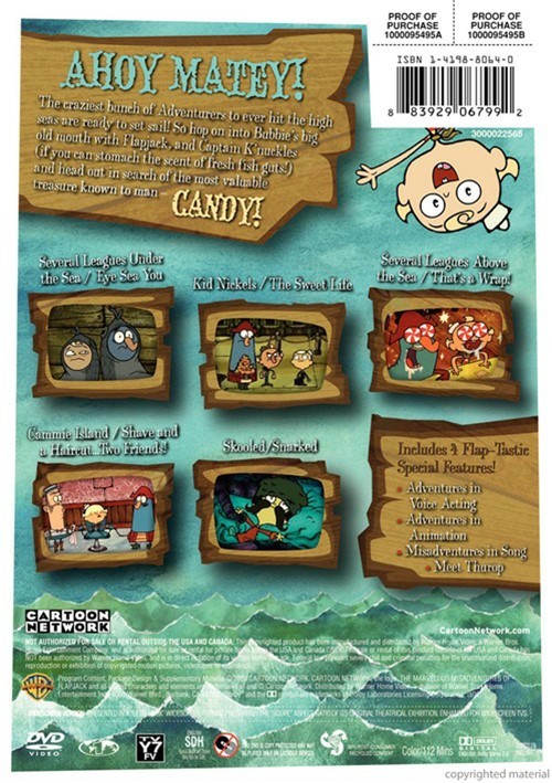 Marvelous Misadventures Of Flapjack, The: Vol. 1 (DVD 2008) | DVD Empire