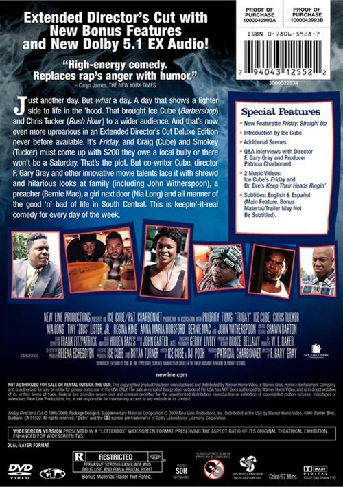 Friday: Deluxe Edition (DVD 1995) | DVD Empire