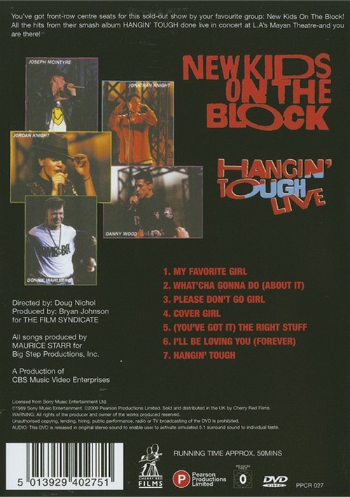 New Kids On The Block: Hangin' Tough Live (DVD) | DVD Empire